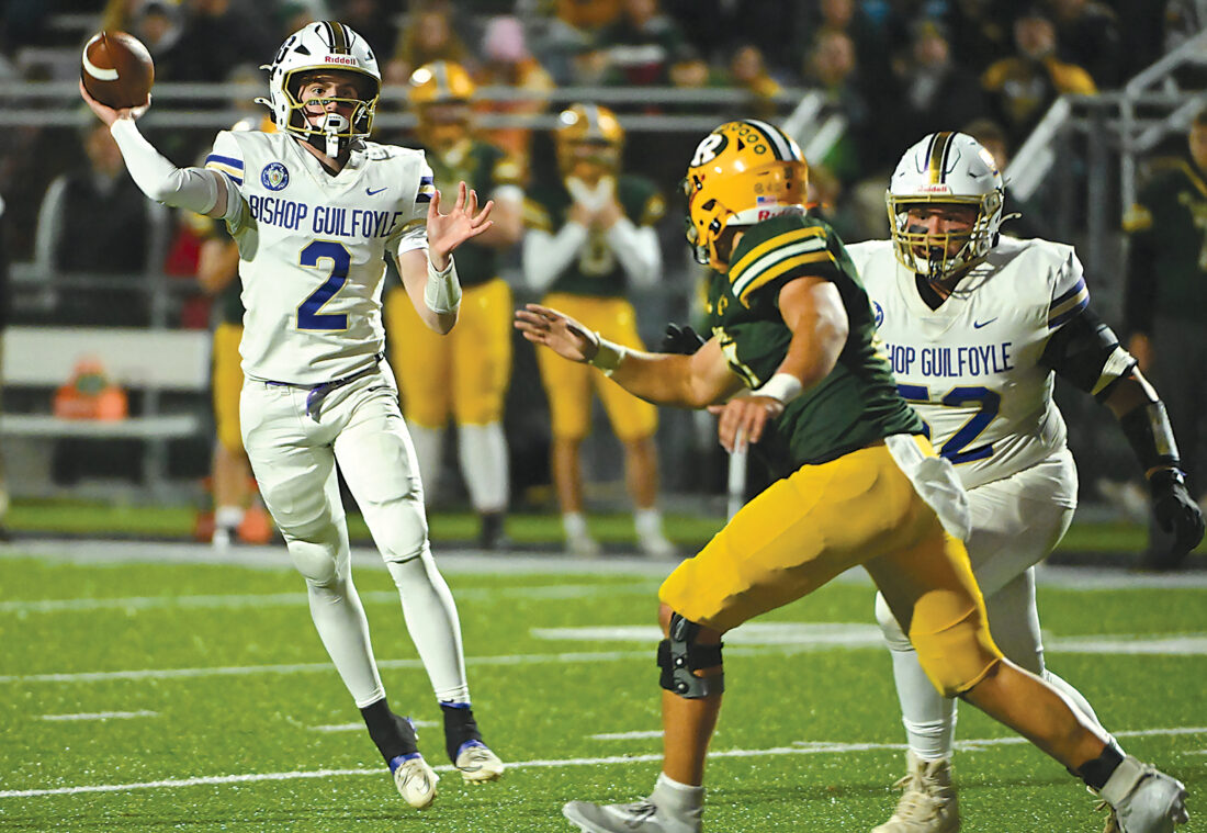 Bishop Guilfoyle gets it done in trenches to spring Jake Kissell, beat ...